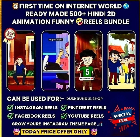 2D ANIMATION REELS BUNDLE – klavic.in
